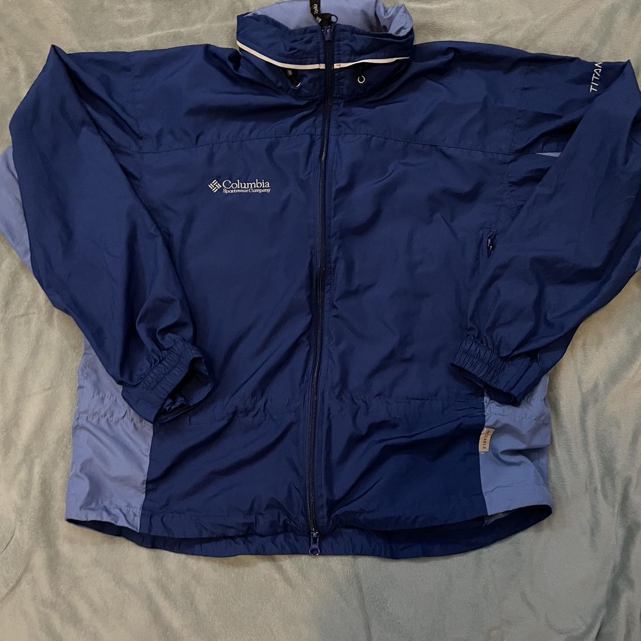 Dope Columbia windbreaker Size tagged women’s... - Depop