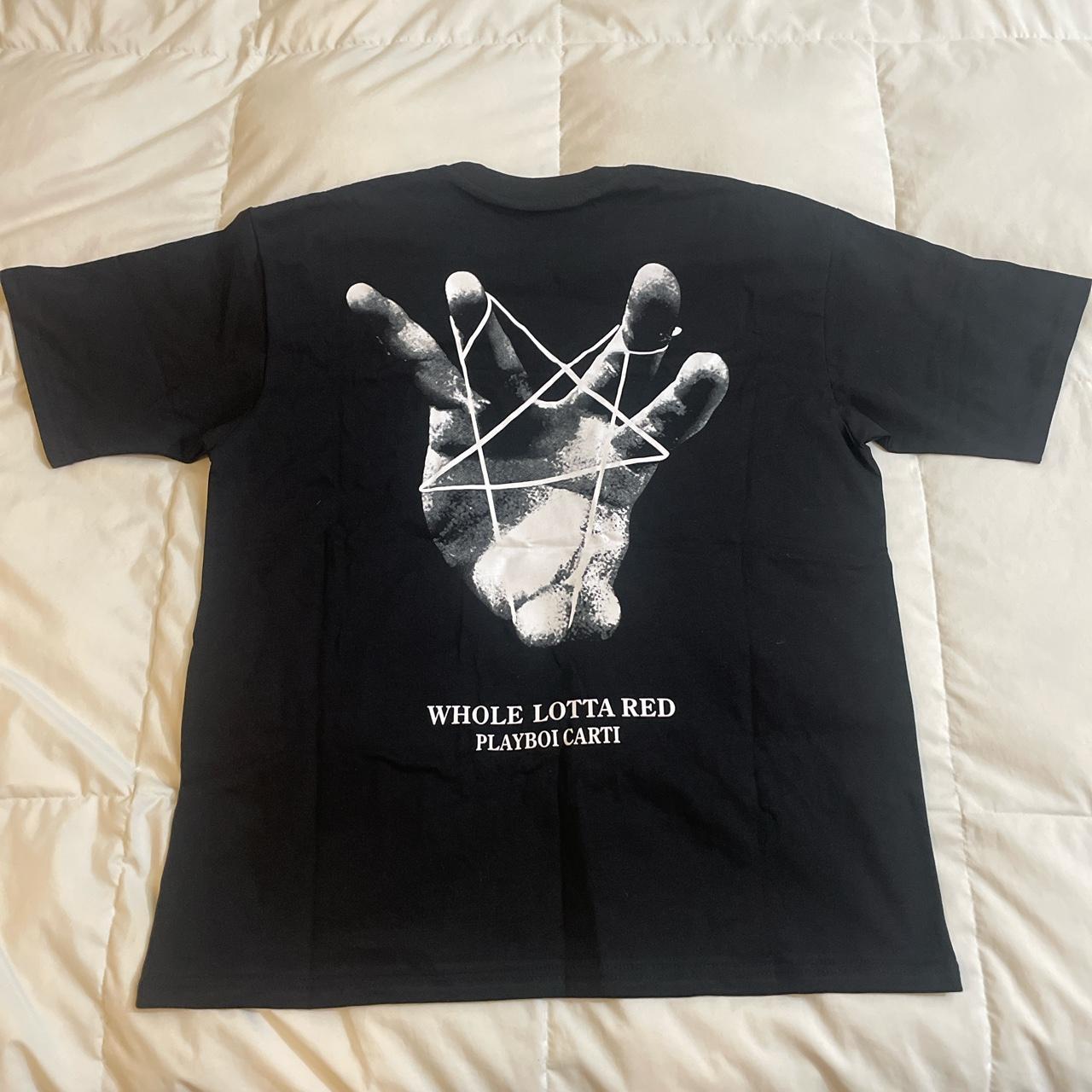 Playboi Carti "Teeth" Tee Whole Lotta Red Merch Size... - Depop