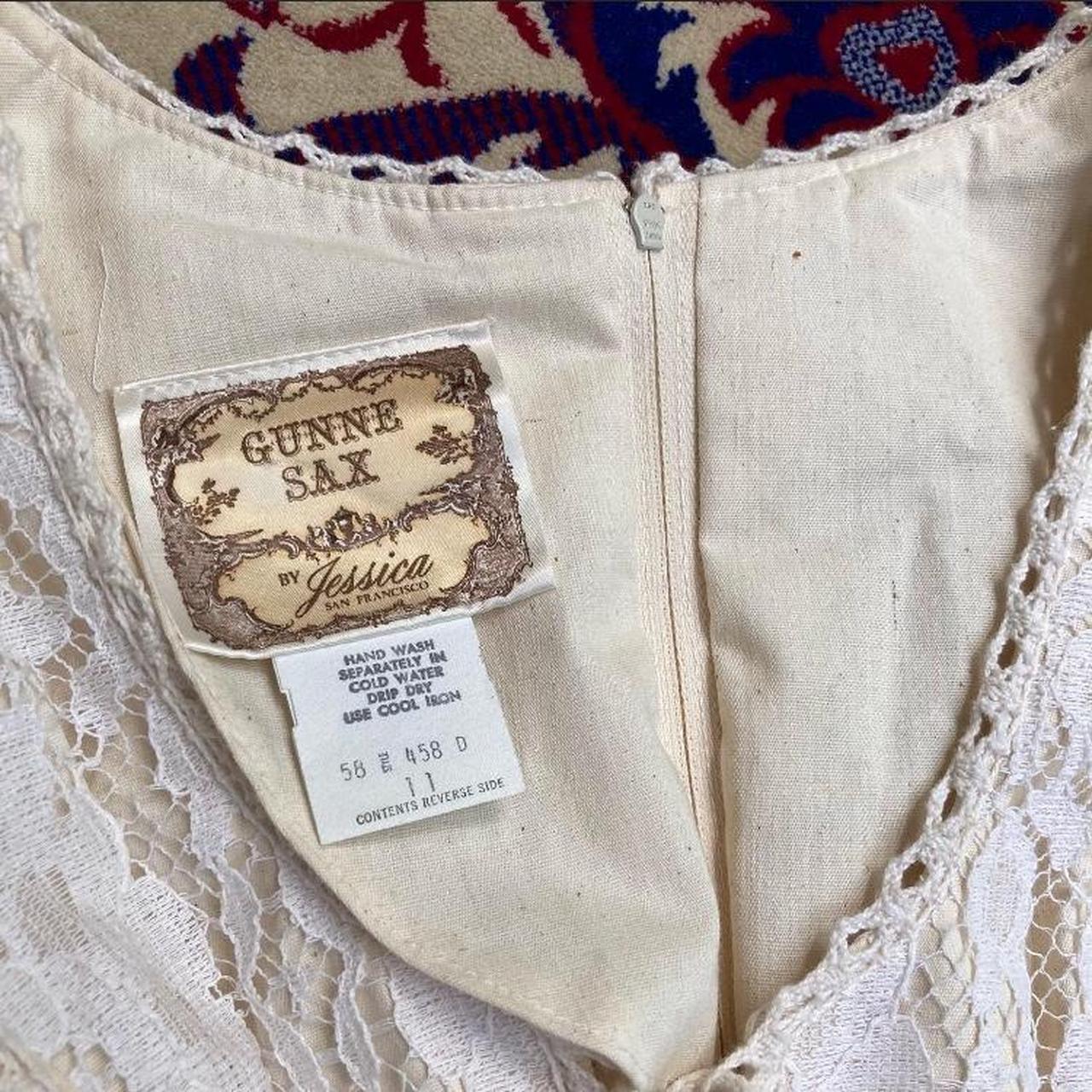 1970s Gunne Sax Dress Gold label Vintage size... - Depop