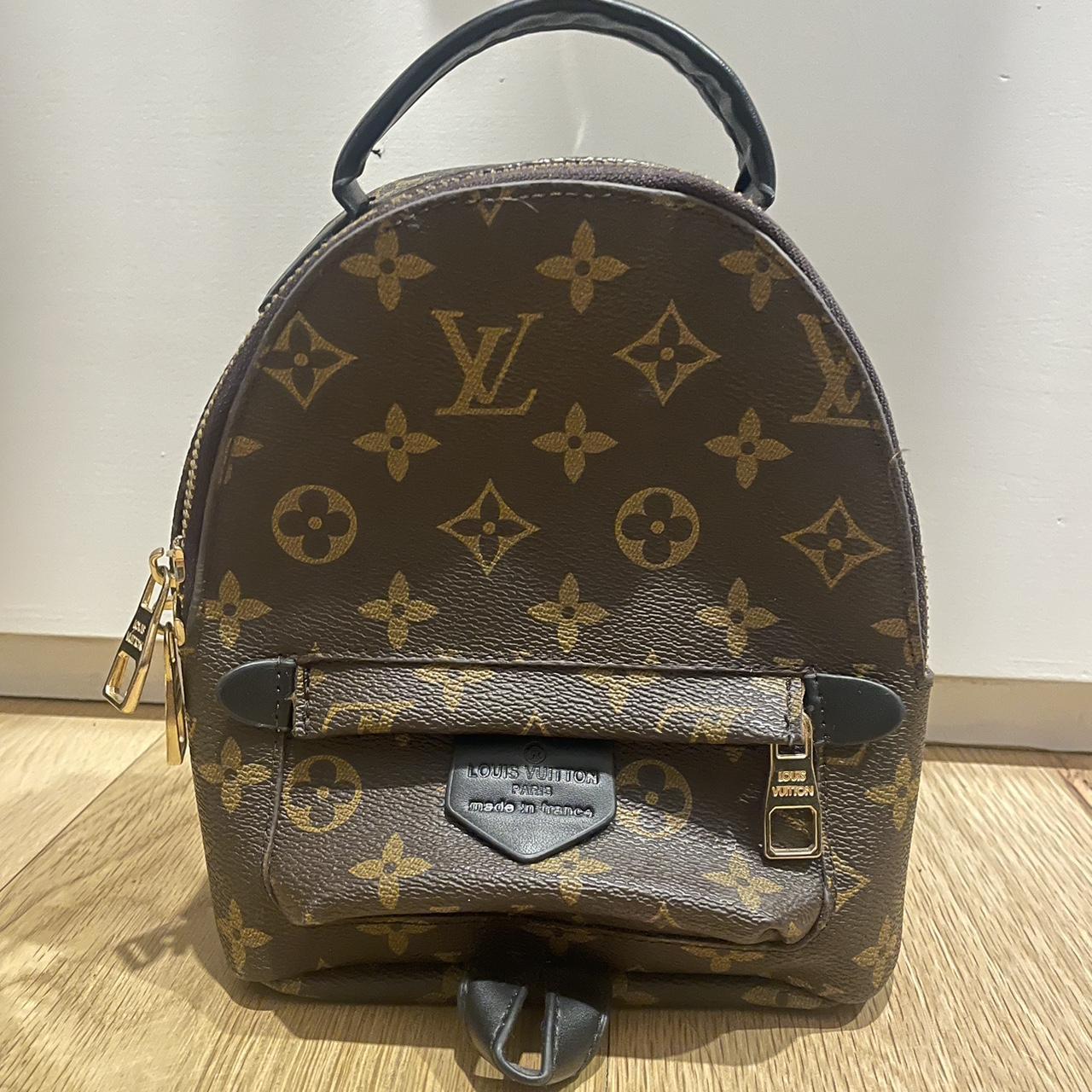 Louis Vuitton Mini Backpack Barely ever used, no... - Depop