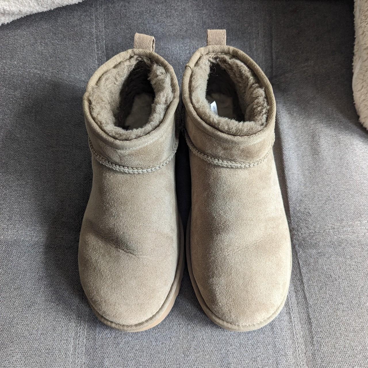 Ugg Ultra Mini Antelope UK size 8 Barely worn,... - Depop