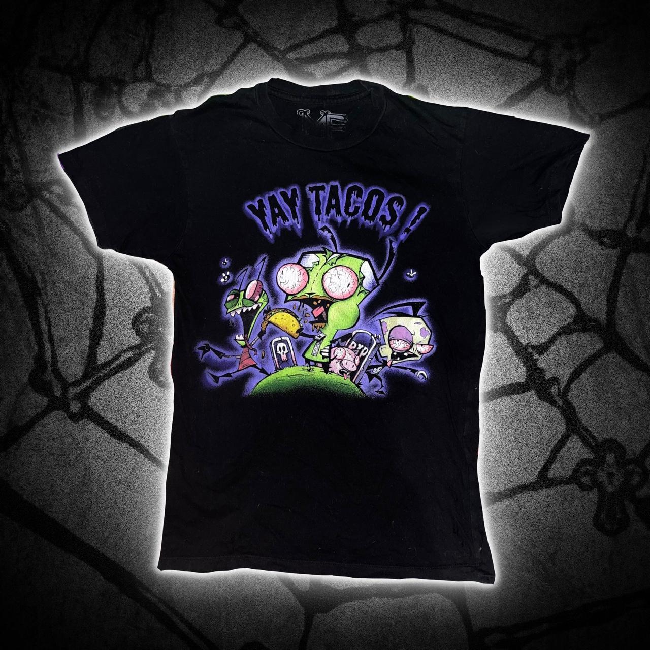 Mighty Fine Invader Zim Gir Shirt Need gone asap!... - Depop