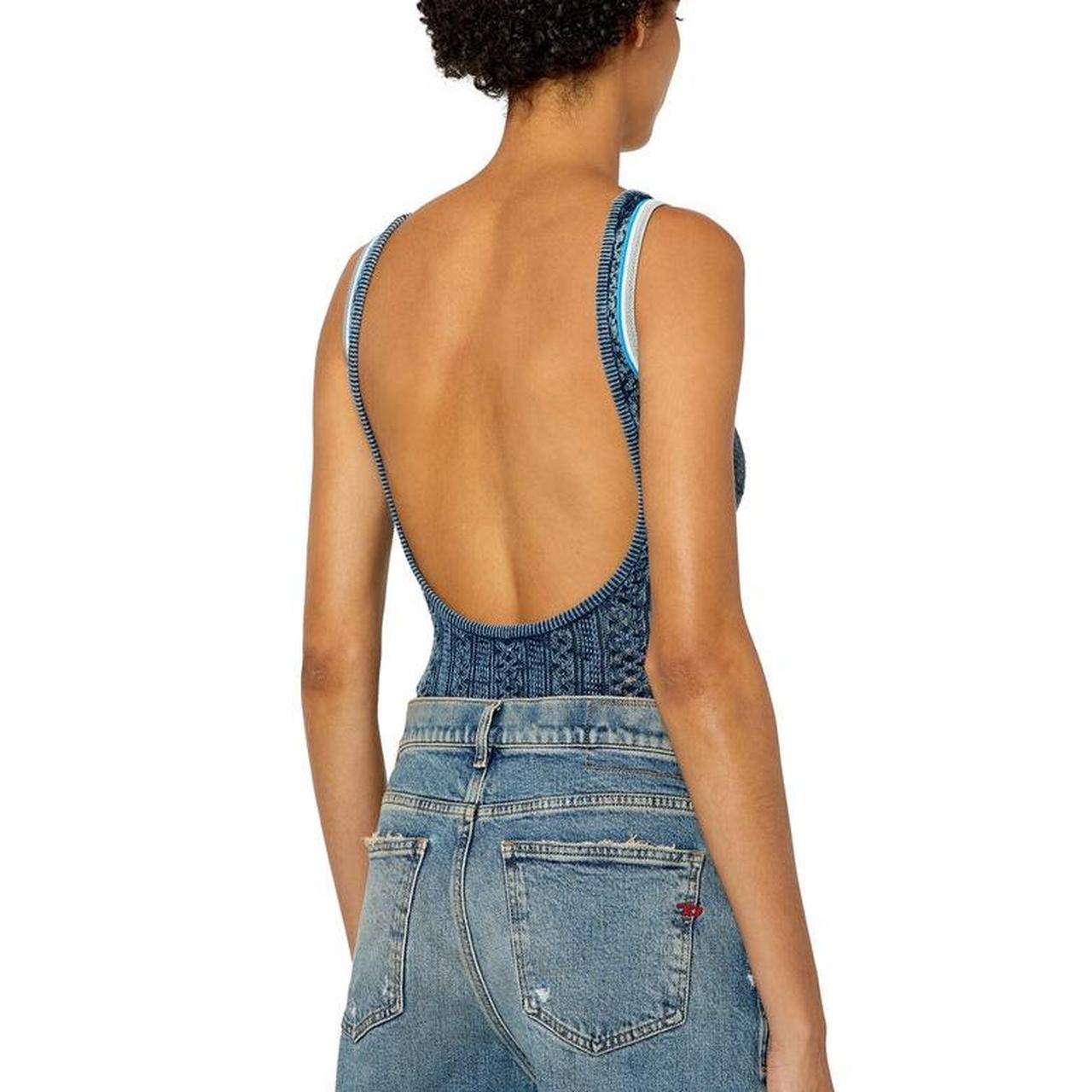 Diesel M-Ilagros Spring 2023 Season Knit Bodysuit... - Depop