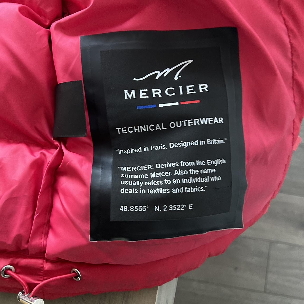 Size large red mercier coat #coat - Depop