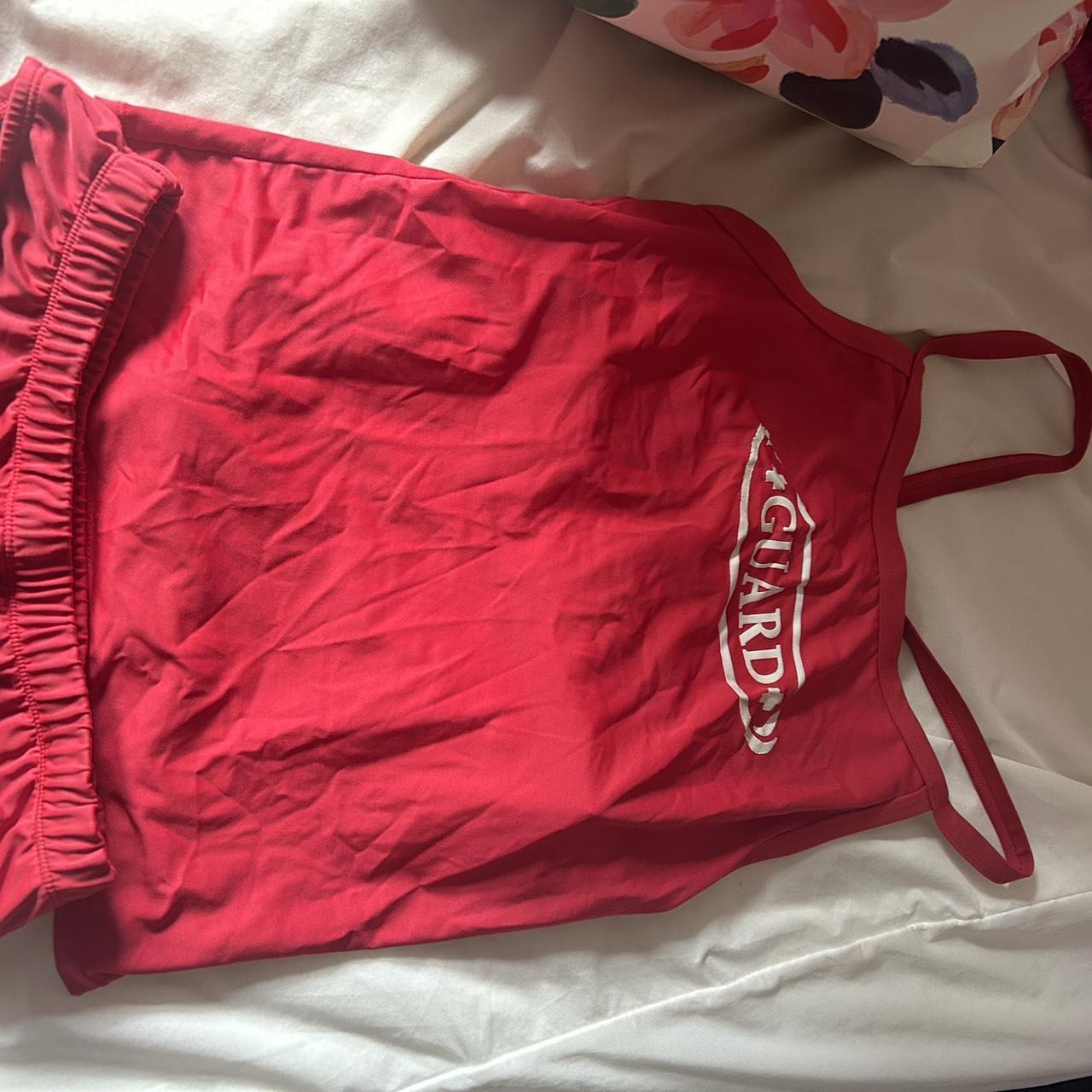 Lifeguard tankini, great condition size... - Depop