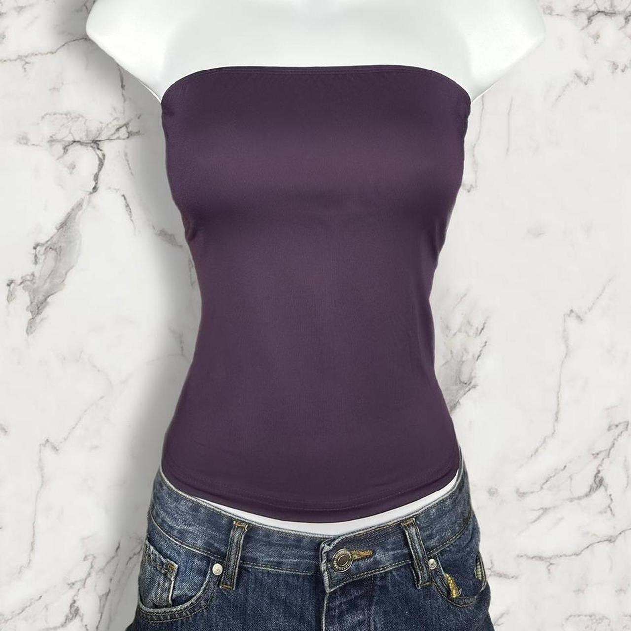 basic tube top *brand new* size small plain solid... - Depop