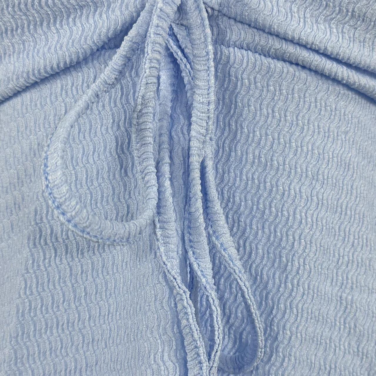 strapless drawstring tube top *brand new* size... | Depop