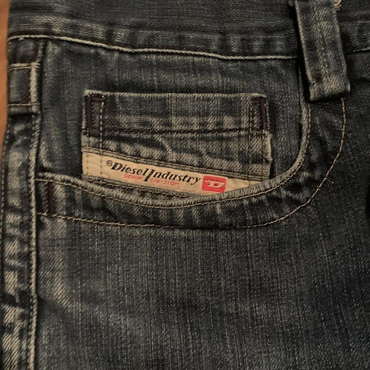 distressed in the middle area good condition never... - Depop