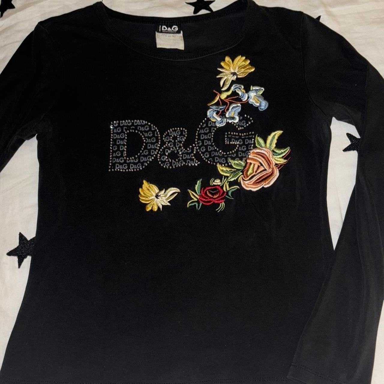 Dolce and gabbana vintage top Size m can fit... - Depop