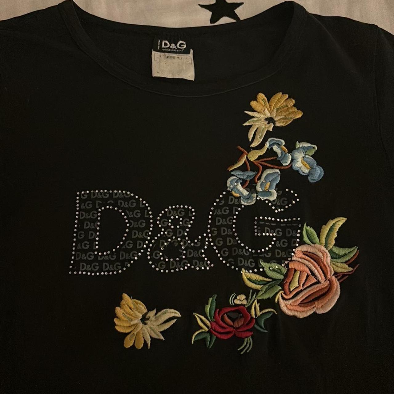 Dolce and gabbana vintage top Size m can fit... - Depop