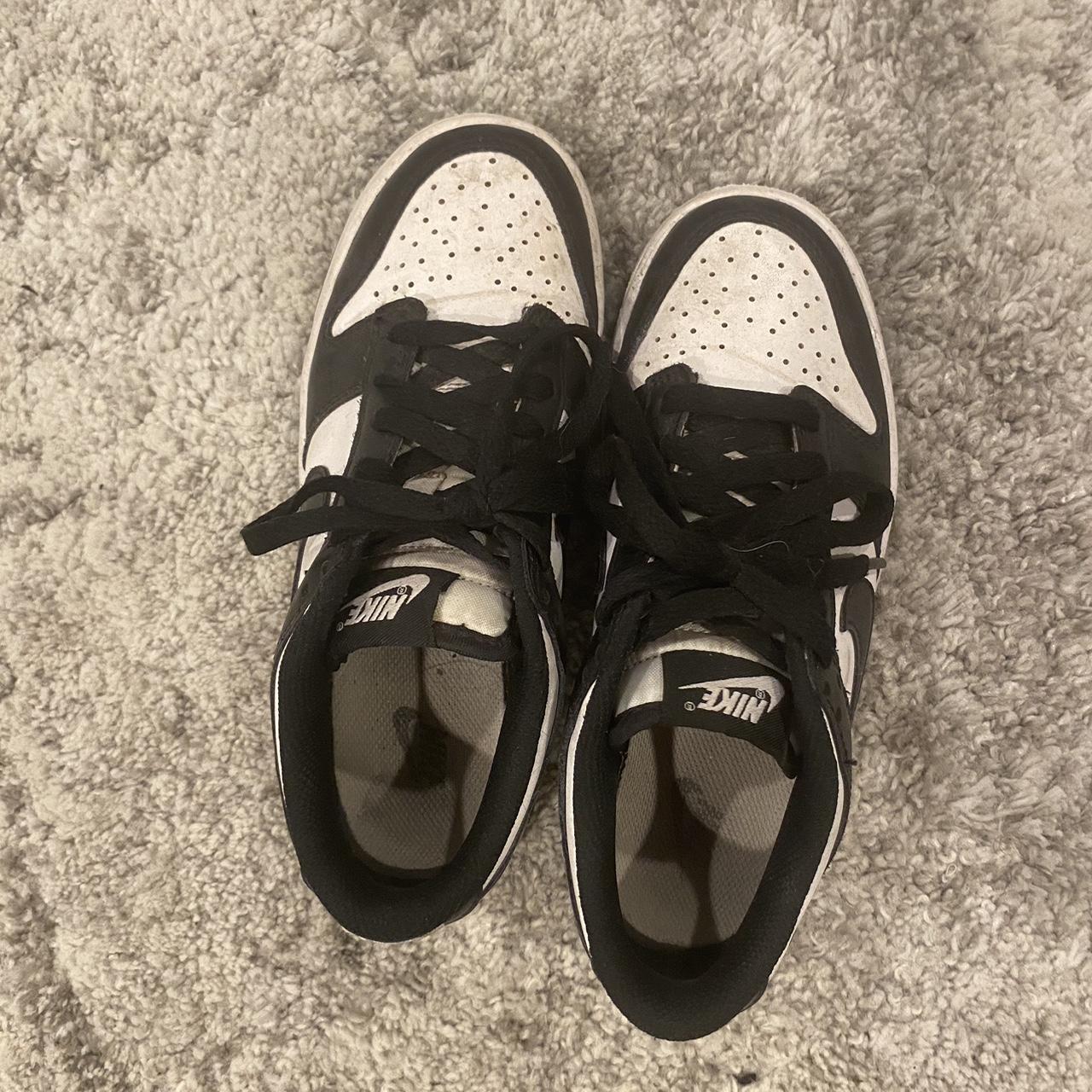 Panda nike dunks size 6 women - Depop