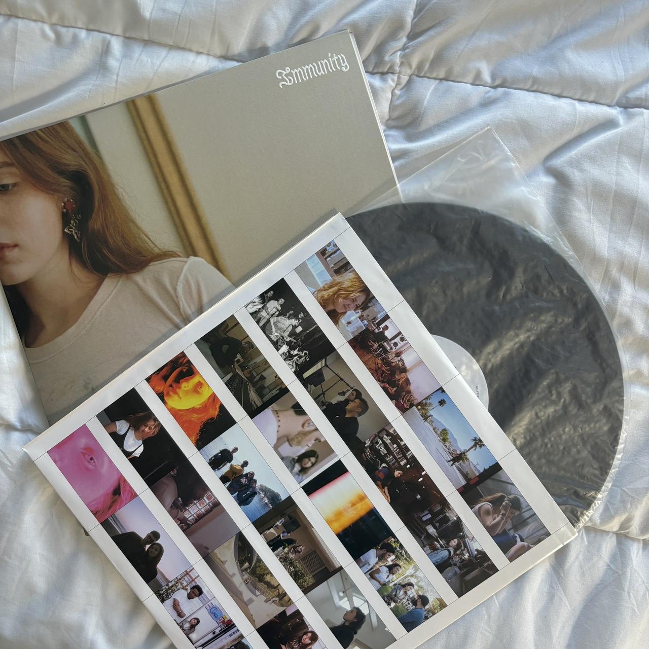 clairo immunity vinyl (black) played a few times... - Depop