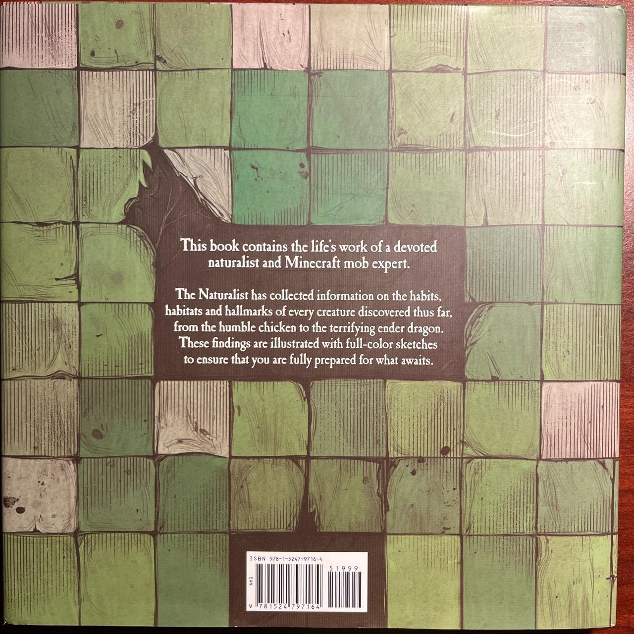 Minecraft: Mobestiary (Book), Good Condition - Depop