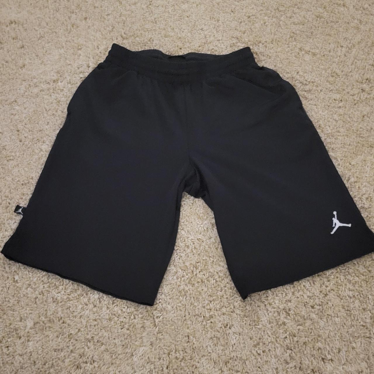 Black Air Jordan Shorts. Size Medium. No stains or... - Depop