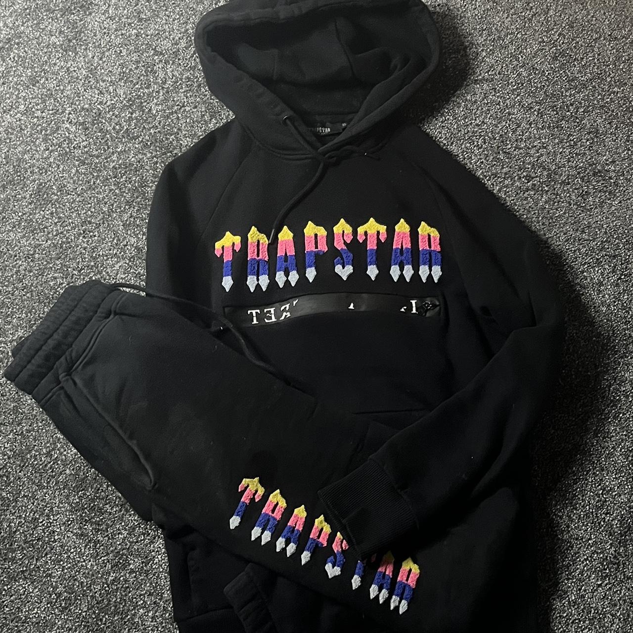 Trapstar Tracksuit Candy Black Size Small Men’s... - Depop