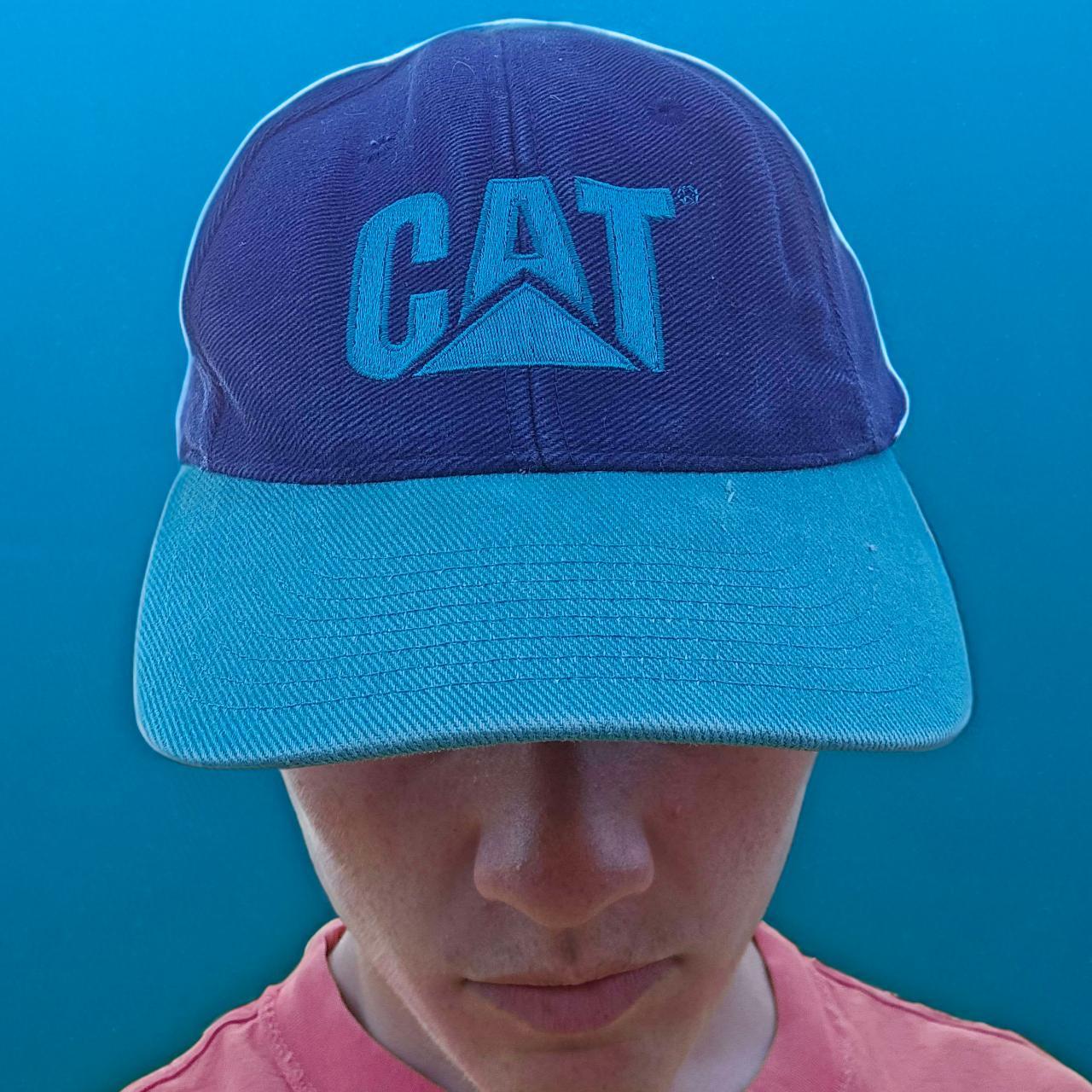 cyan and ocean blue CAY baseball hat. you should buy... - Depop