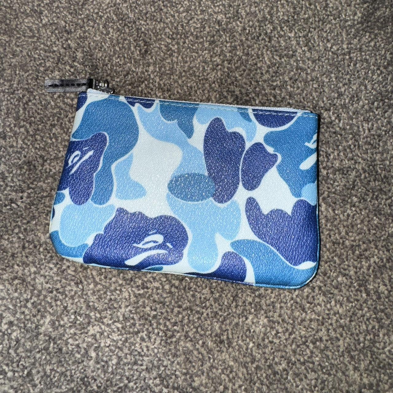 Bape Blue Camo Pouch Have proof of purchase | Depop