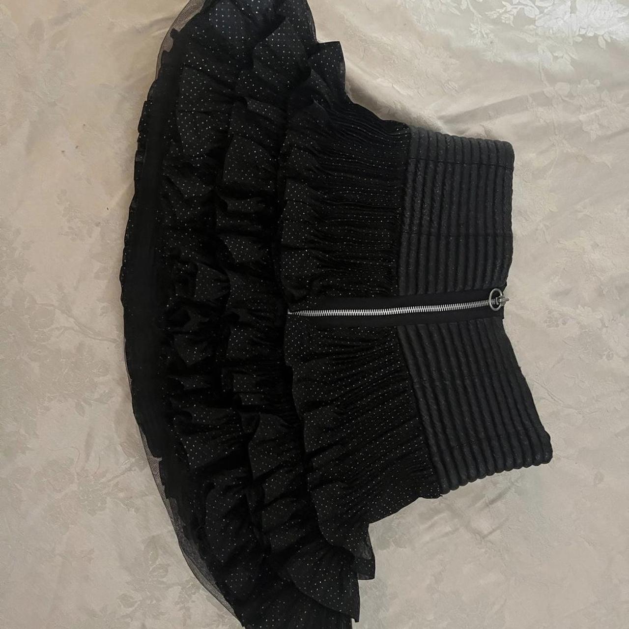 Rare goth vintage emo rave tutu skirt Size s Unique... - Depop