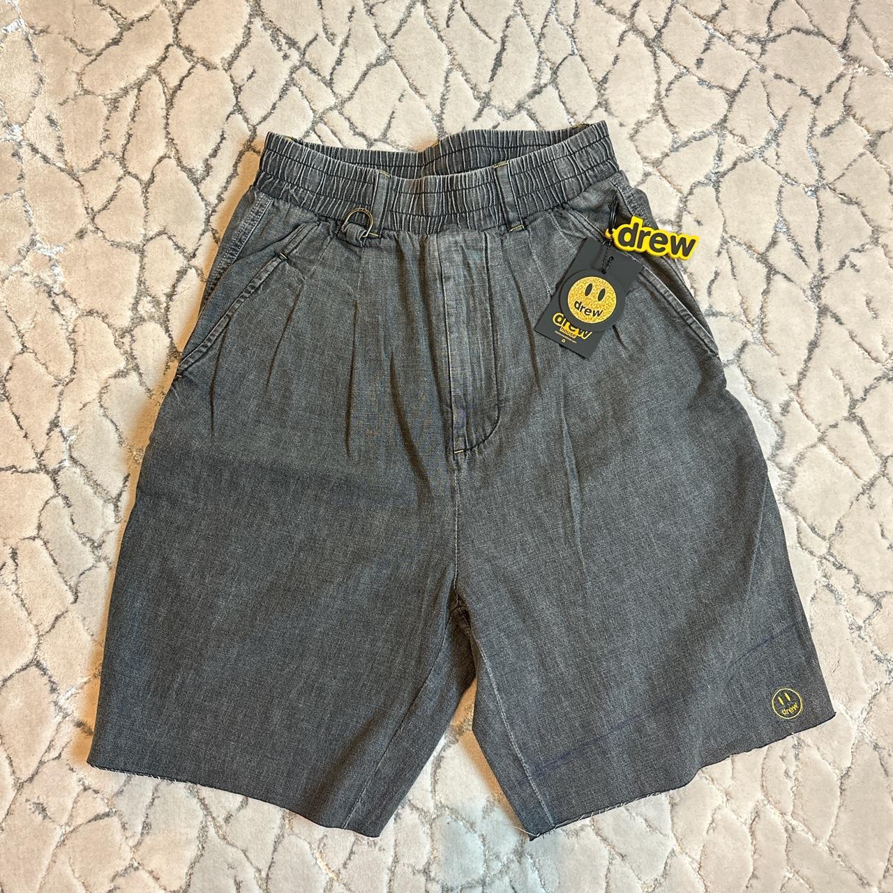 New with tags Drew House black denim cargo shorts - Depop