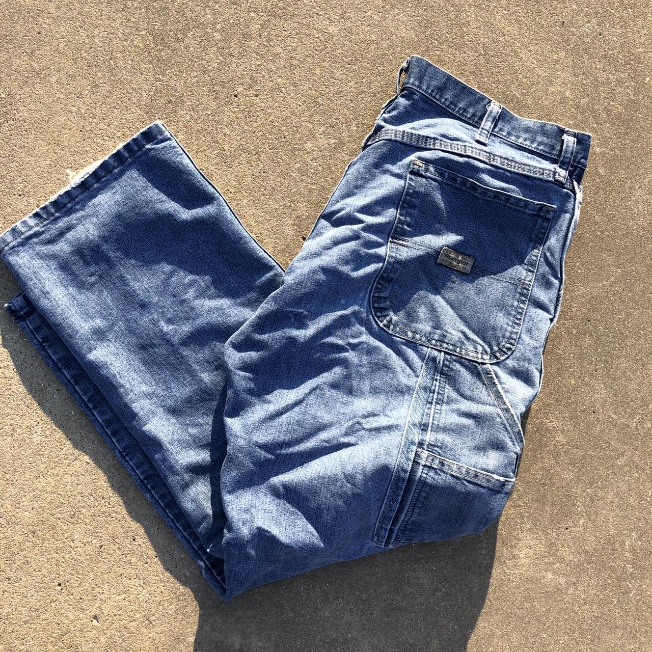 Wrangler Carpenter Jeans in amazing... - Depop
