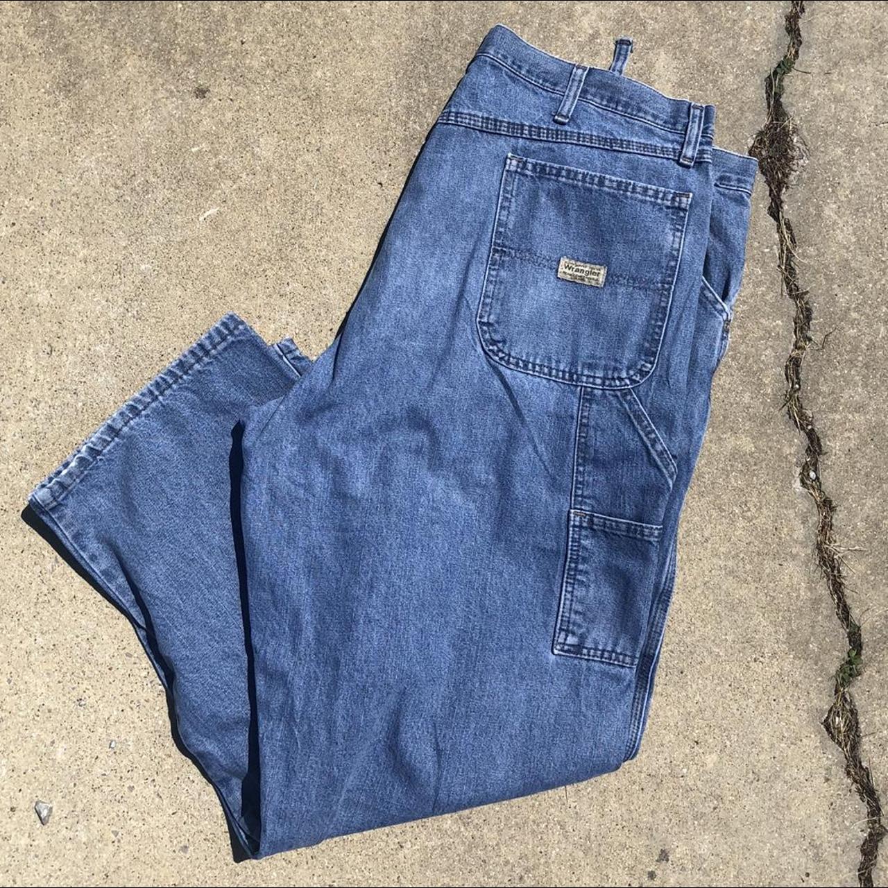 Wrangler Carpenter Jeans in amazing... - Depop