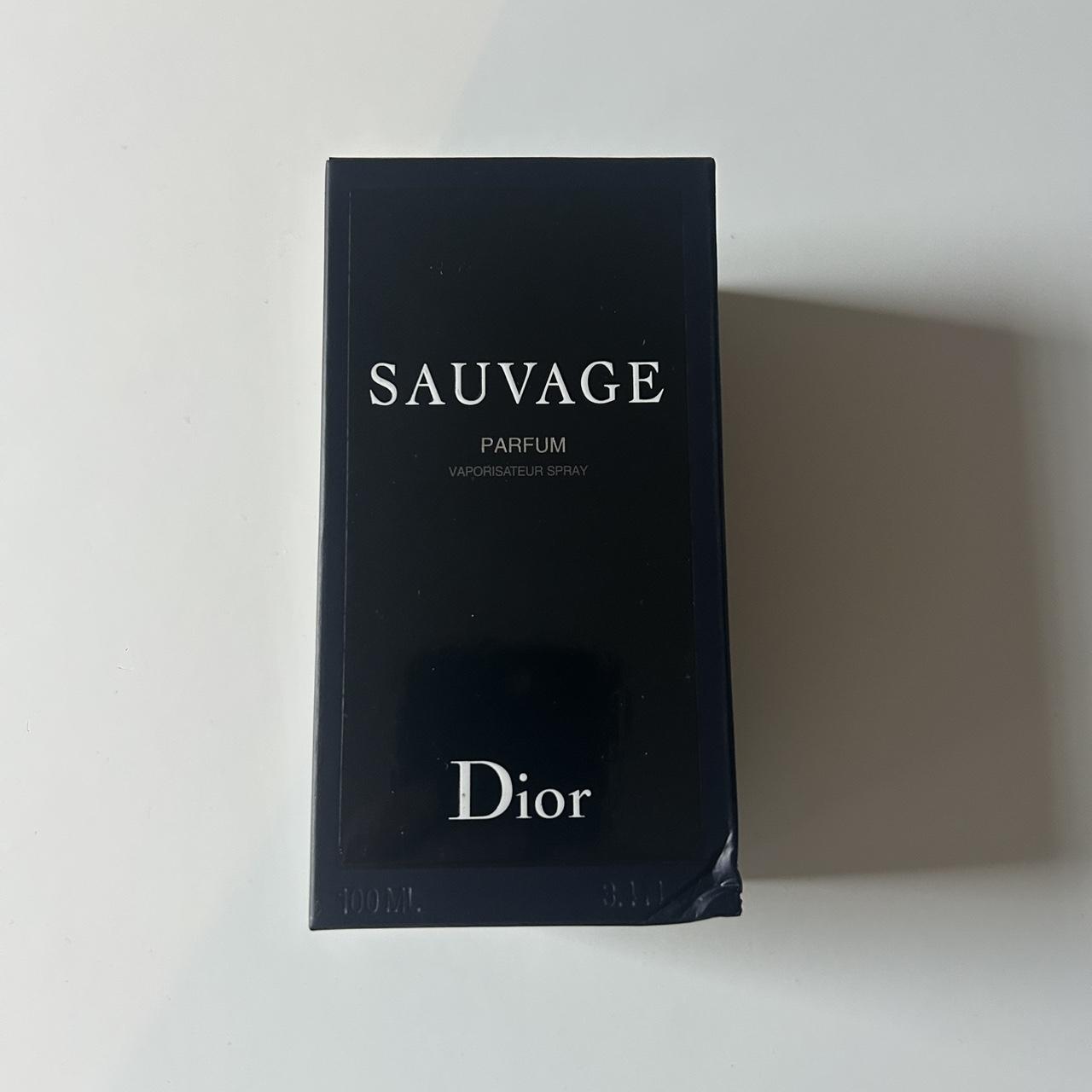 Dior Sauvage Parfum 100ml *Damaged Box* Have receipt... | Depop