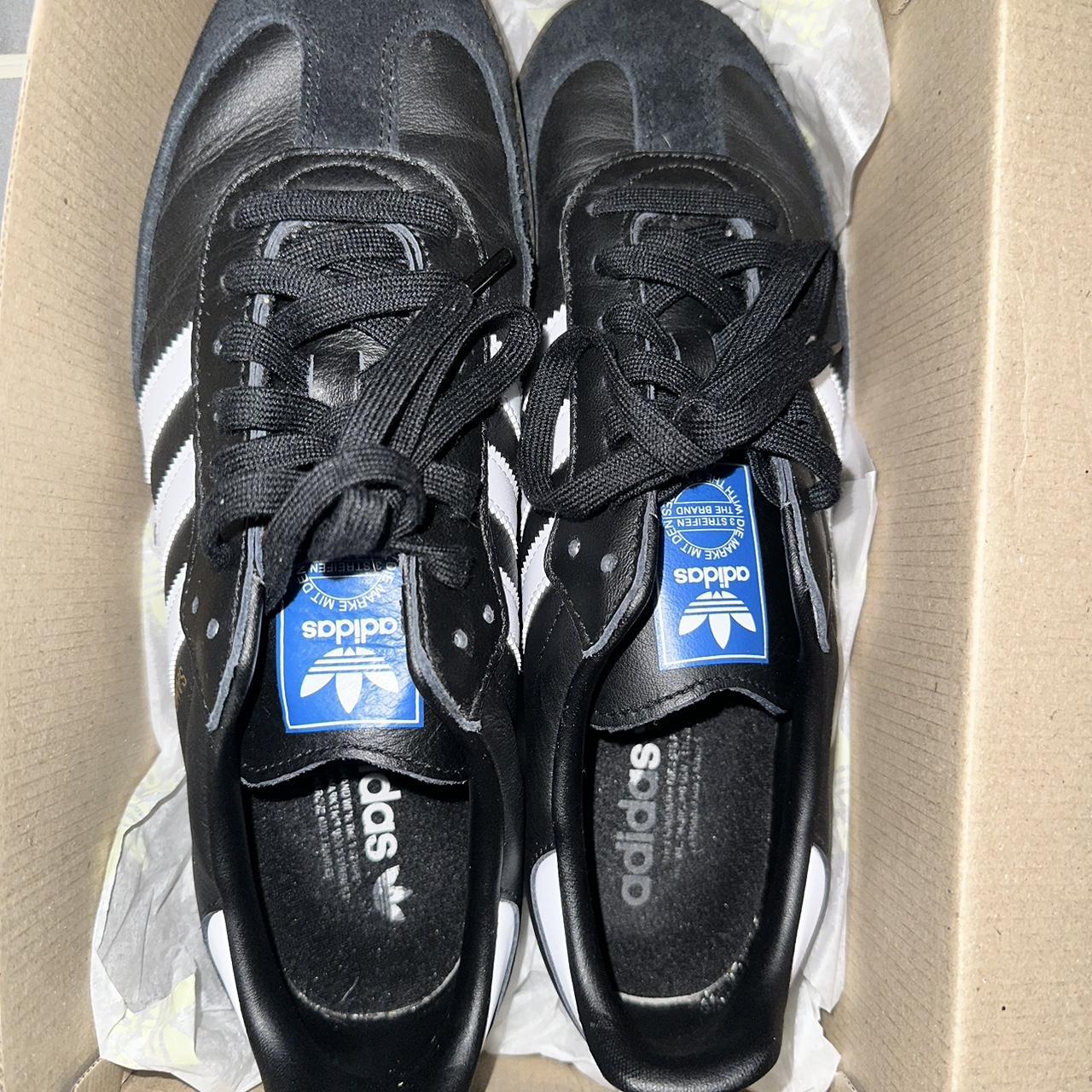 Black Addias Sambas OG Shoes If you have any... - Depop