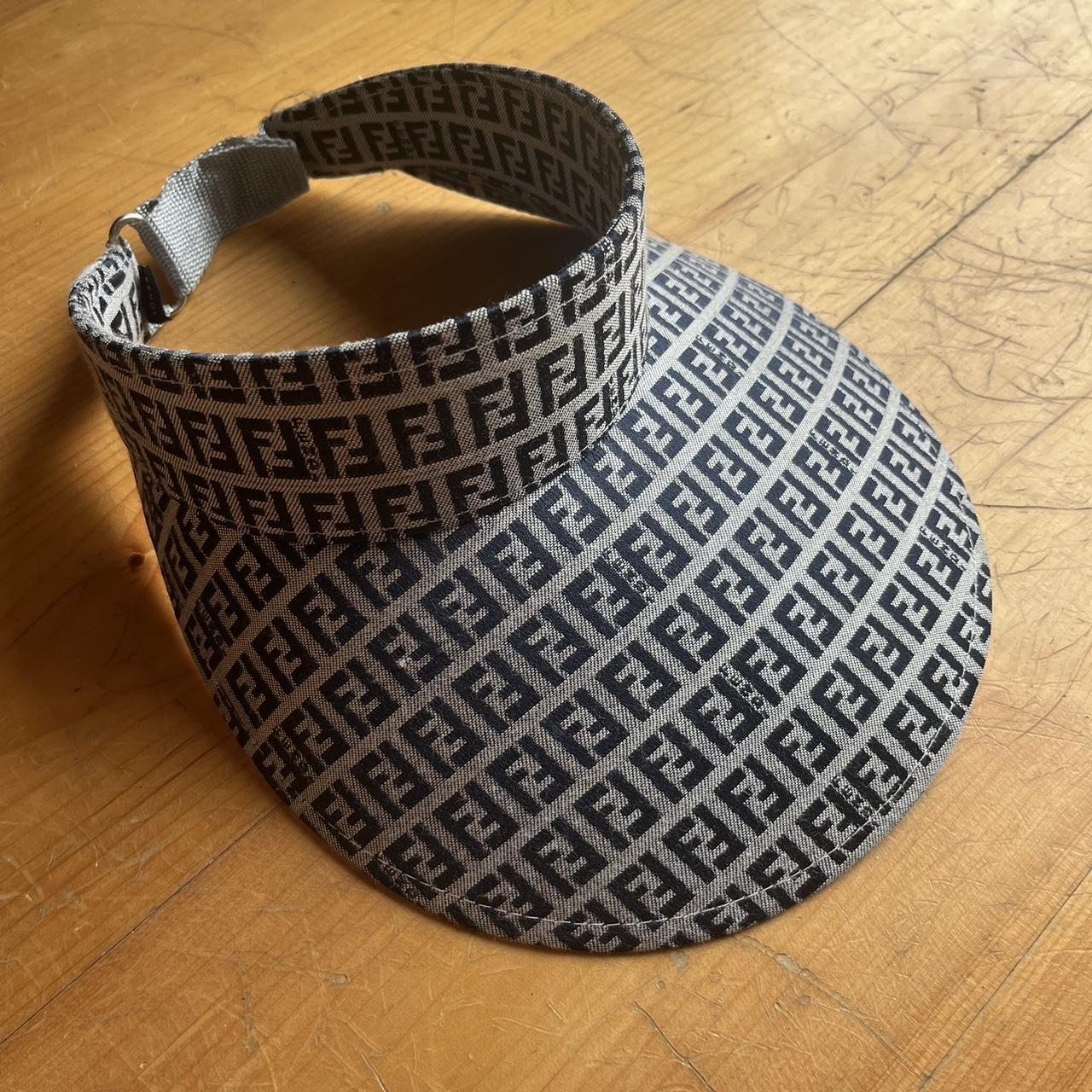 Fendi Oversized Visor Hat Adjustable visor with... - Depop