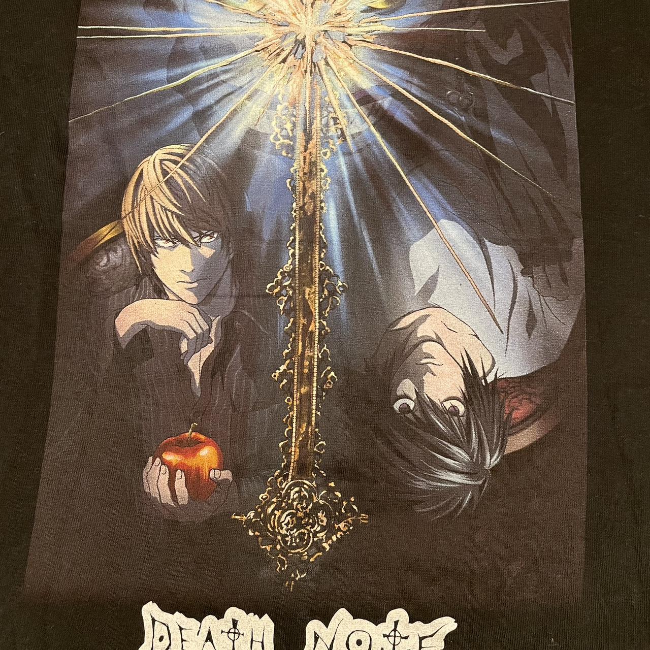 death note t-shirt 🖤⛓️ *size s *worn once great... - Depop