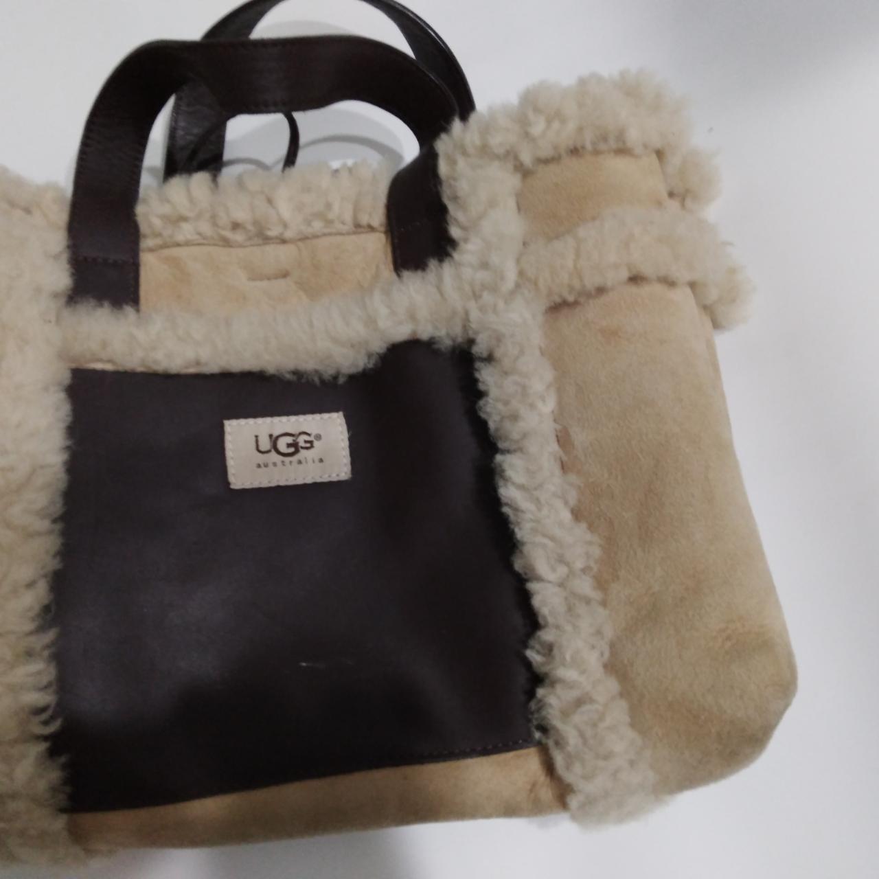 Authentic UGG Fur Bag purse! - Depop