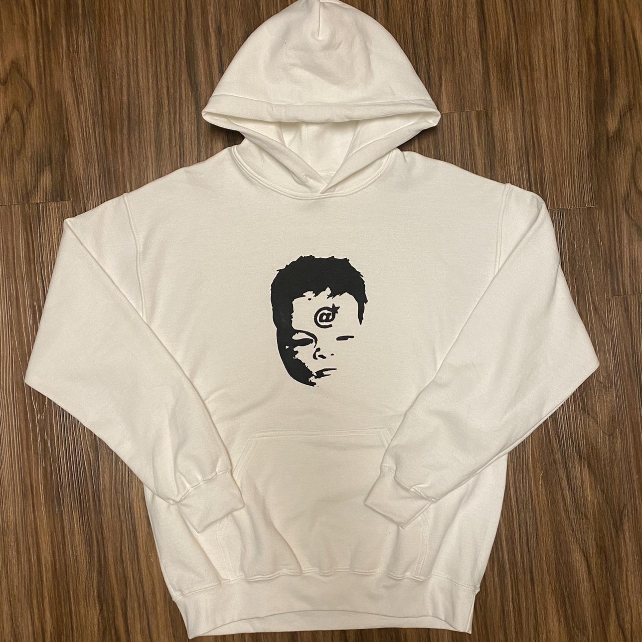 CUSTOM “BABYFACE” HOODIE SCREEN PRINTED BY THE LOST... - Depop