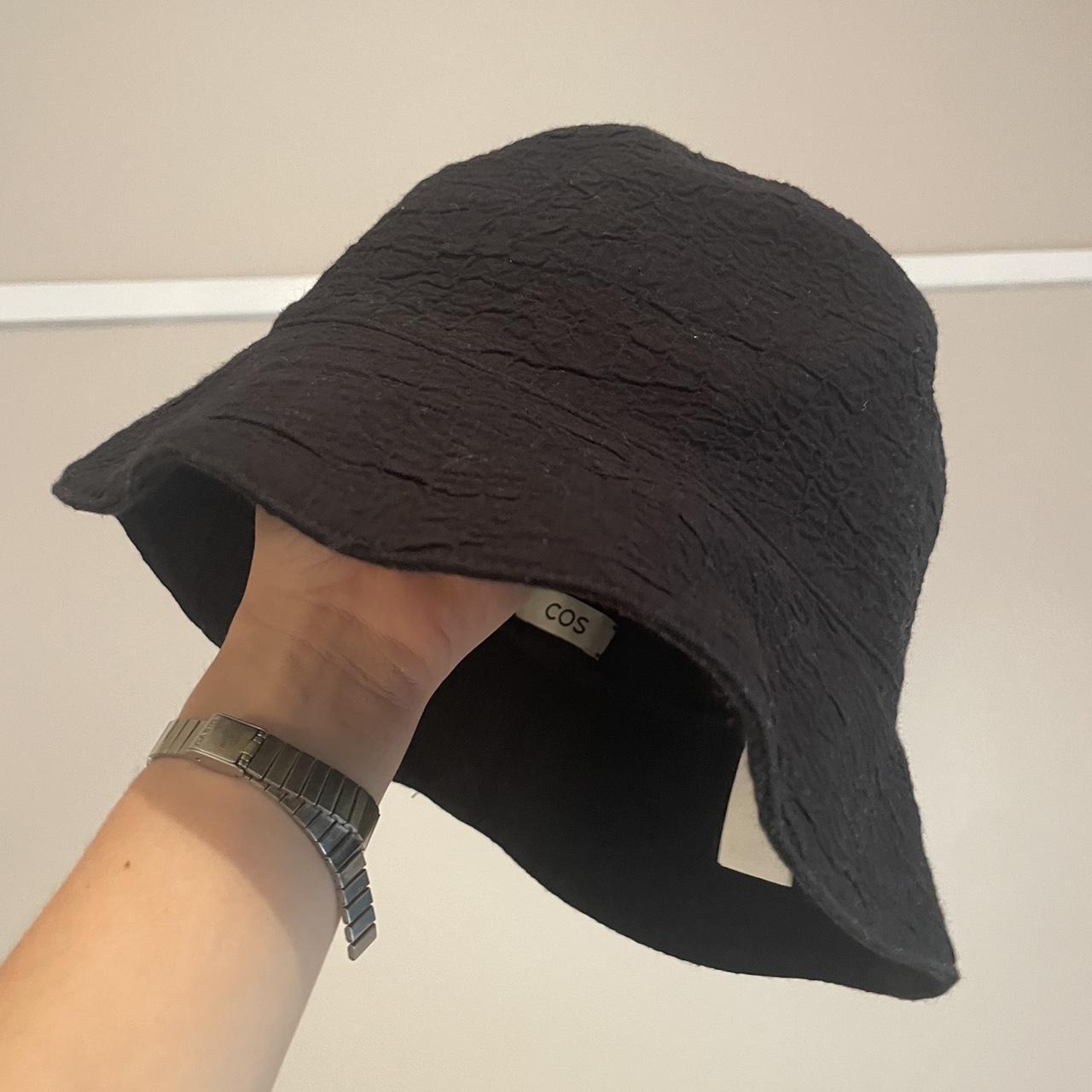 COS bucket hat in black. Never worn. - Depop