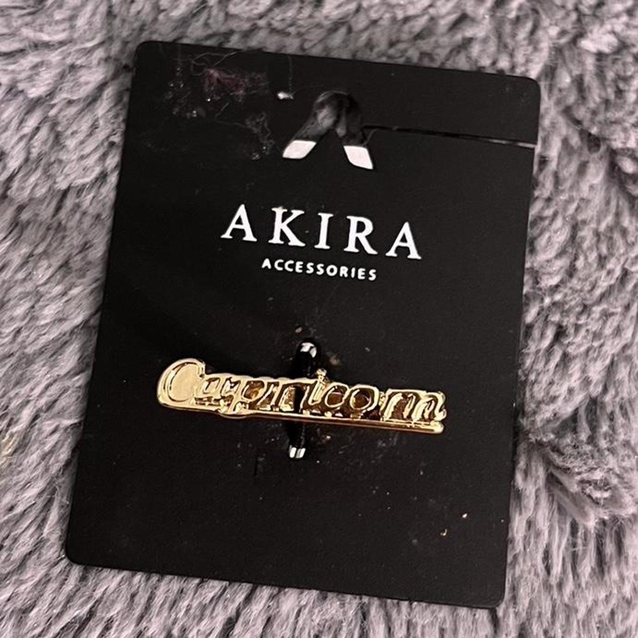 Gold Capricorn ring from Akira ♑️💛 - Depop