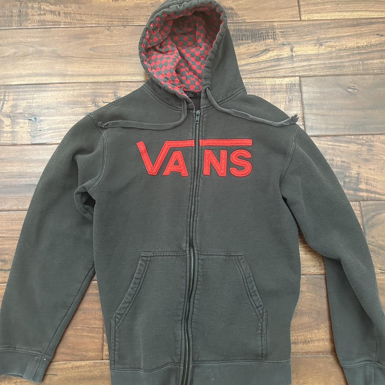 Small Vintage VANS zip up jacket #vintage #y2k #skater - Depop
