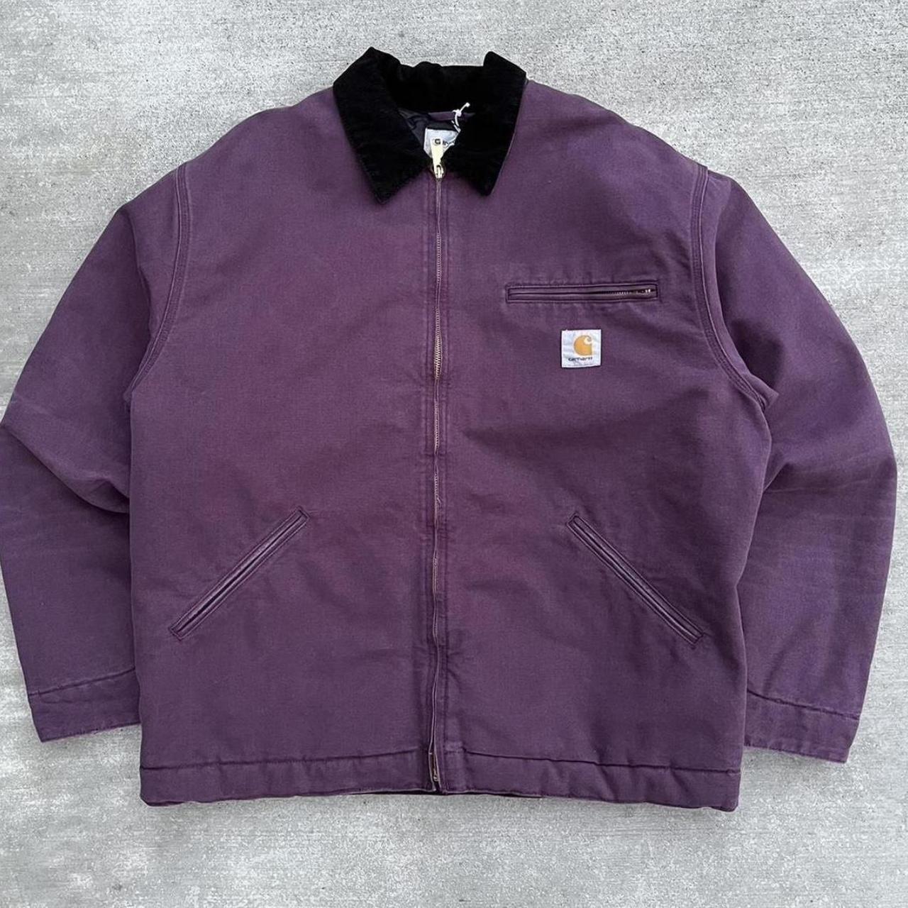 Worn once Carhartt work in progress purple lavender... - Depop