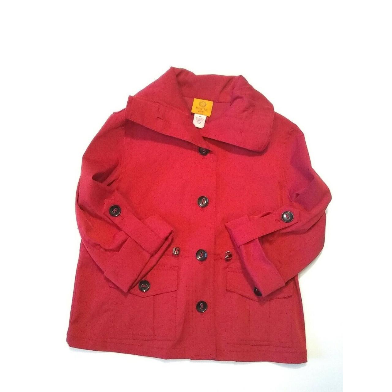 Item: RUBY RD. 3/4 SLEEVE RED JACKET BLAZER SZ 4p... - Depop