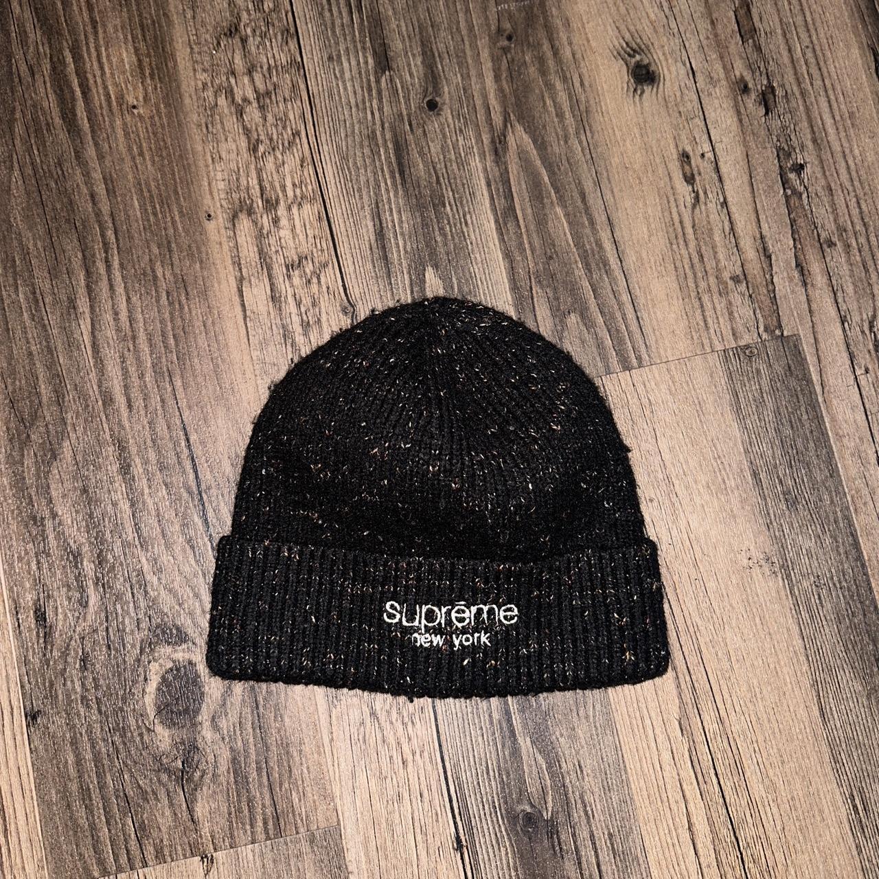 Supreme Knitted beanie One size fits all - Depop