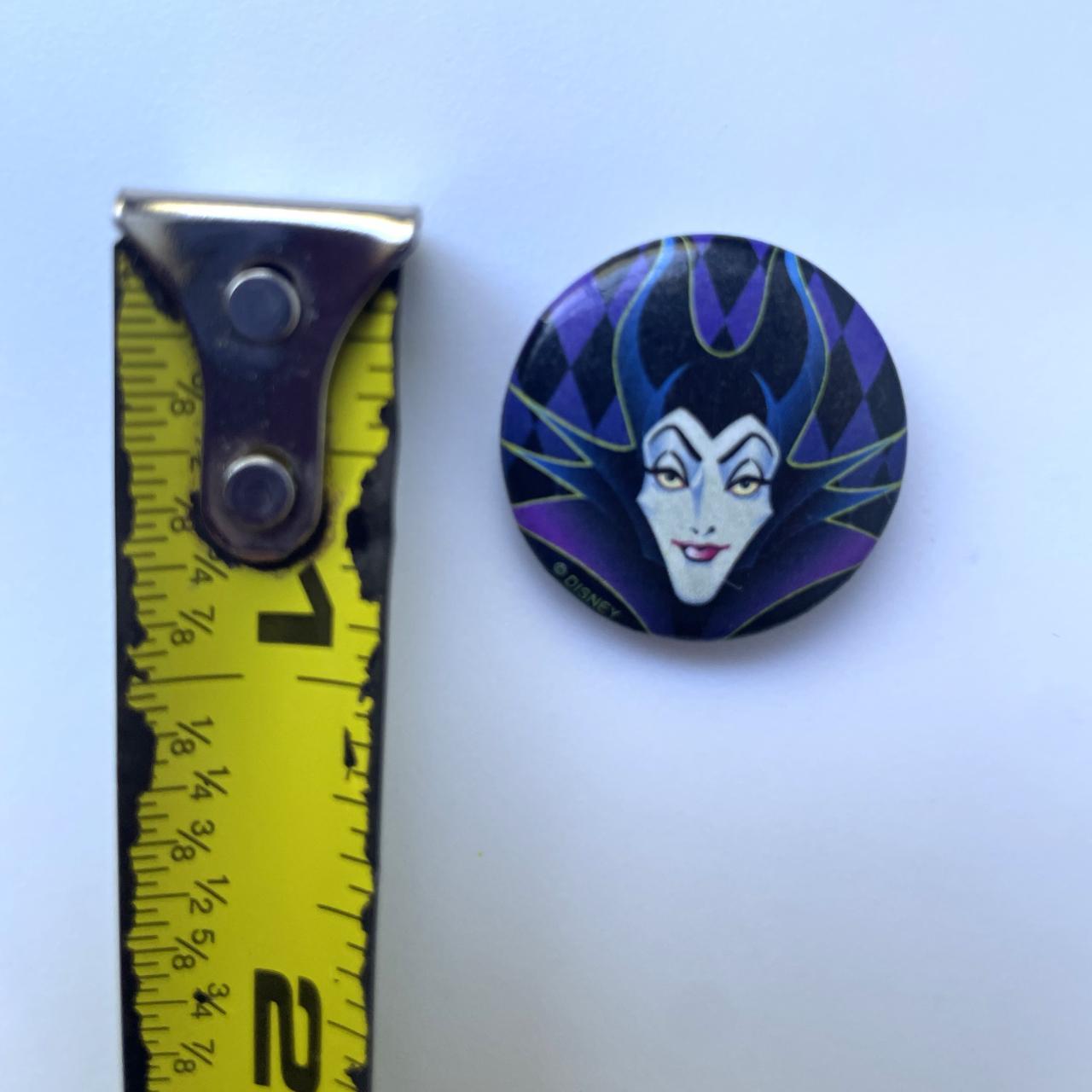 Disney Villain Maleficent Button Pins. Set of 3. ... - Depop