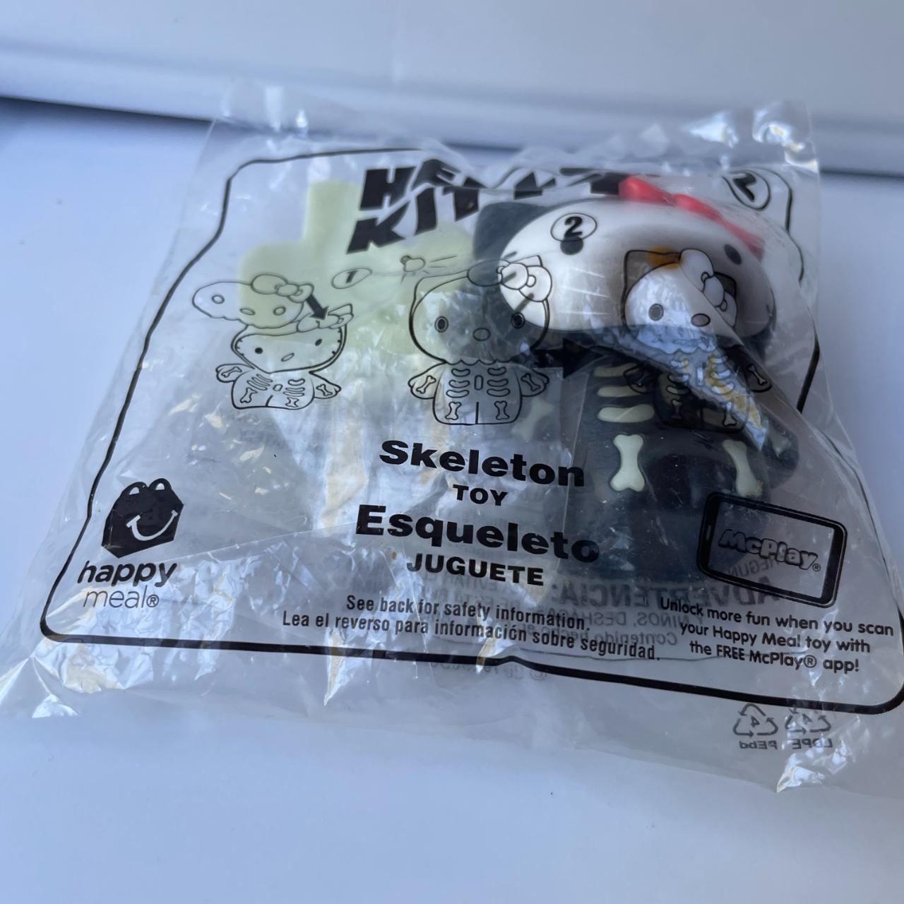 Hello Kitty Skeleton McDonald's 2019 Halloween Happy... - Depop