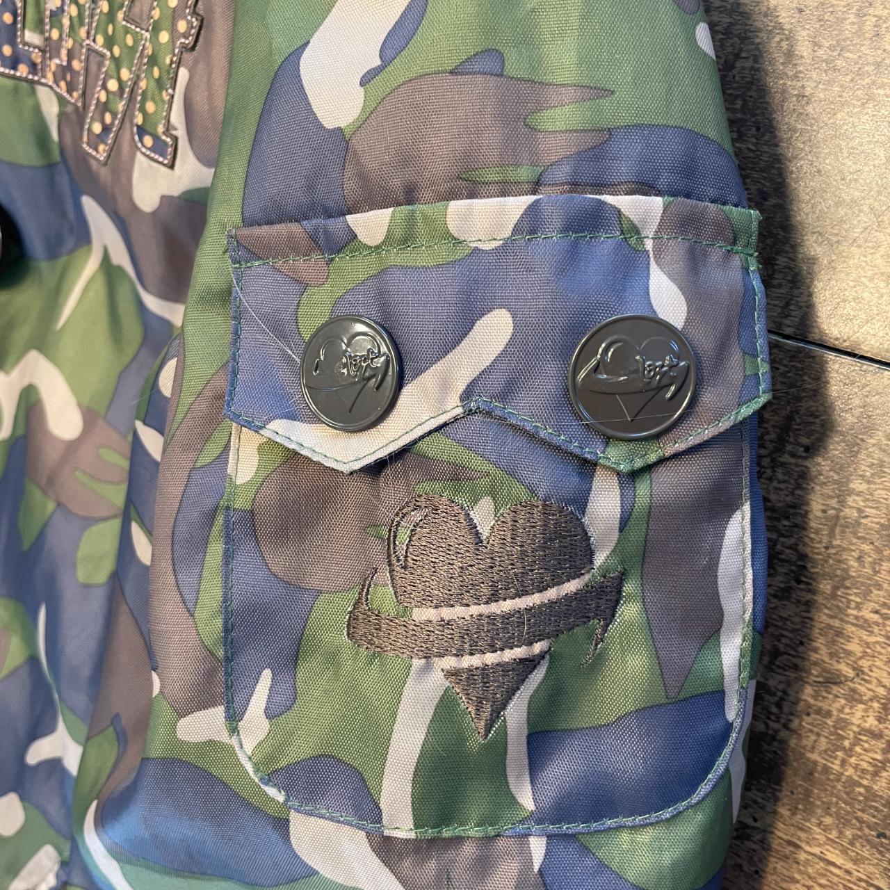 Vintage Lost Enterprises Camo Jacket Womens Size... - Depop