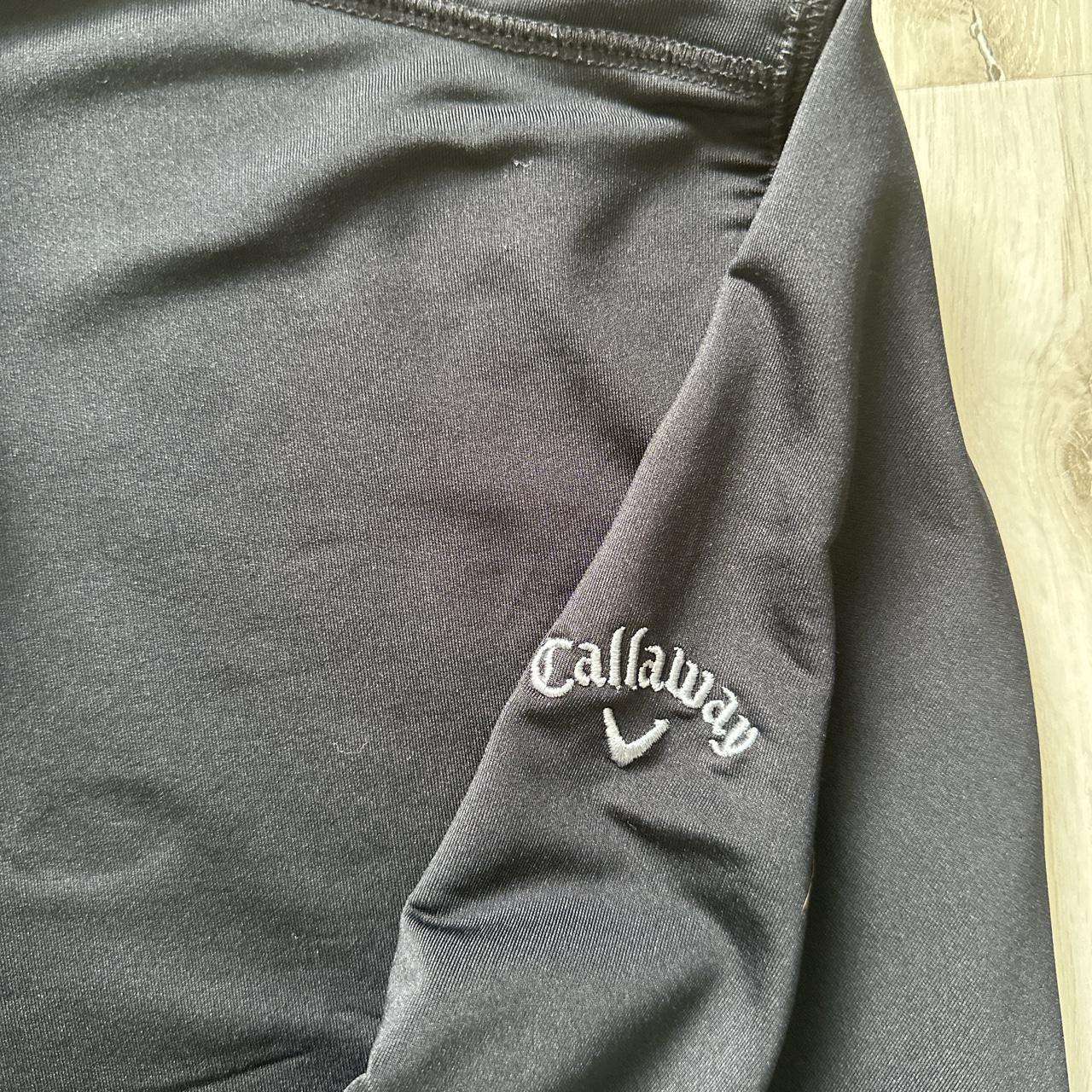 Callaway Opti-Dry Black Men’s golf shirt - long... - Depop