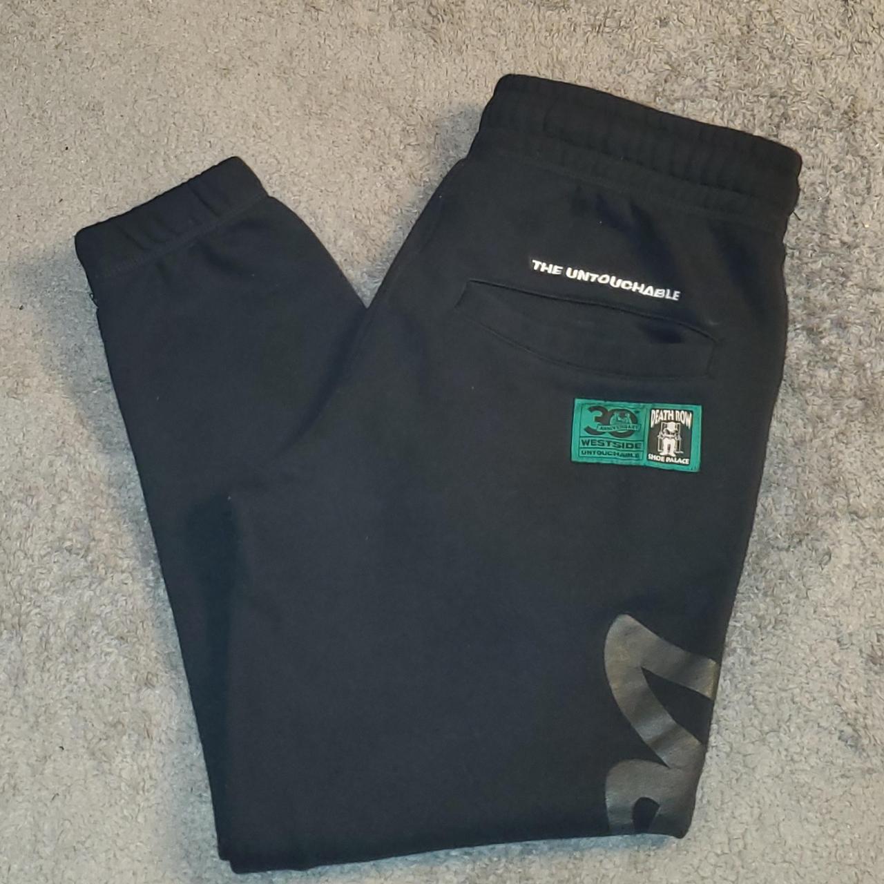 #DEATH-ROW RECORDS SHOE PALACE SZ SMALL EMBROIDERED... - Depop