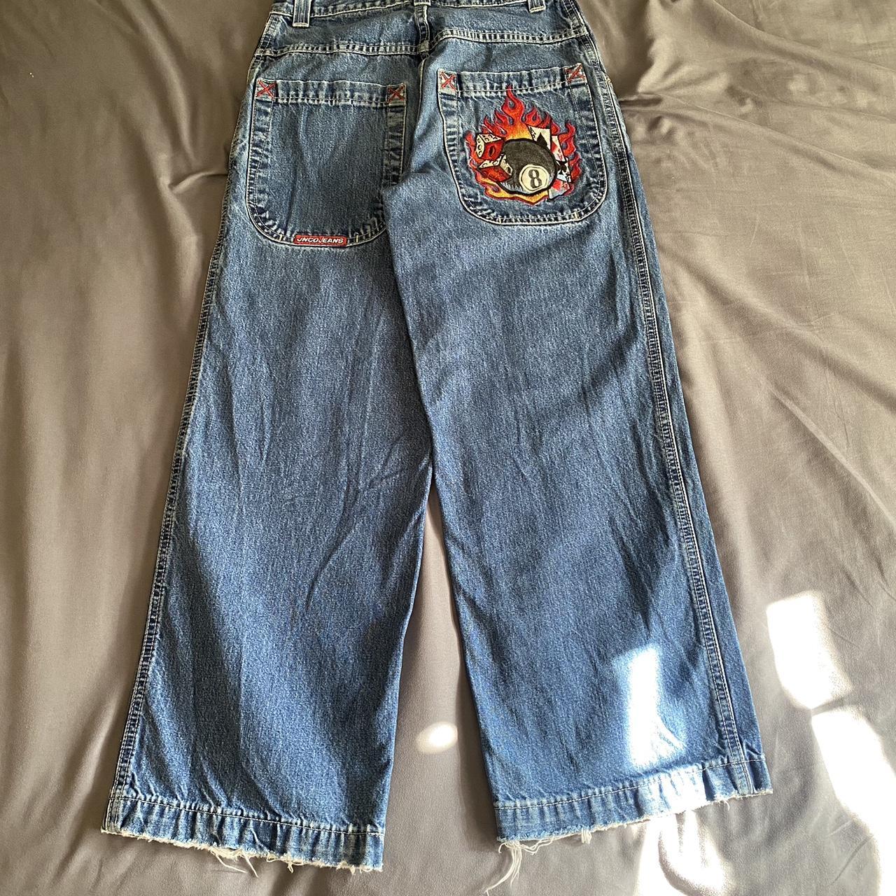 Vintage women’s JNCO grail Crazy back pocket hit... - Depop