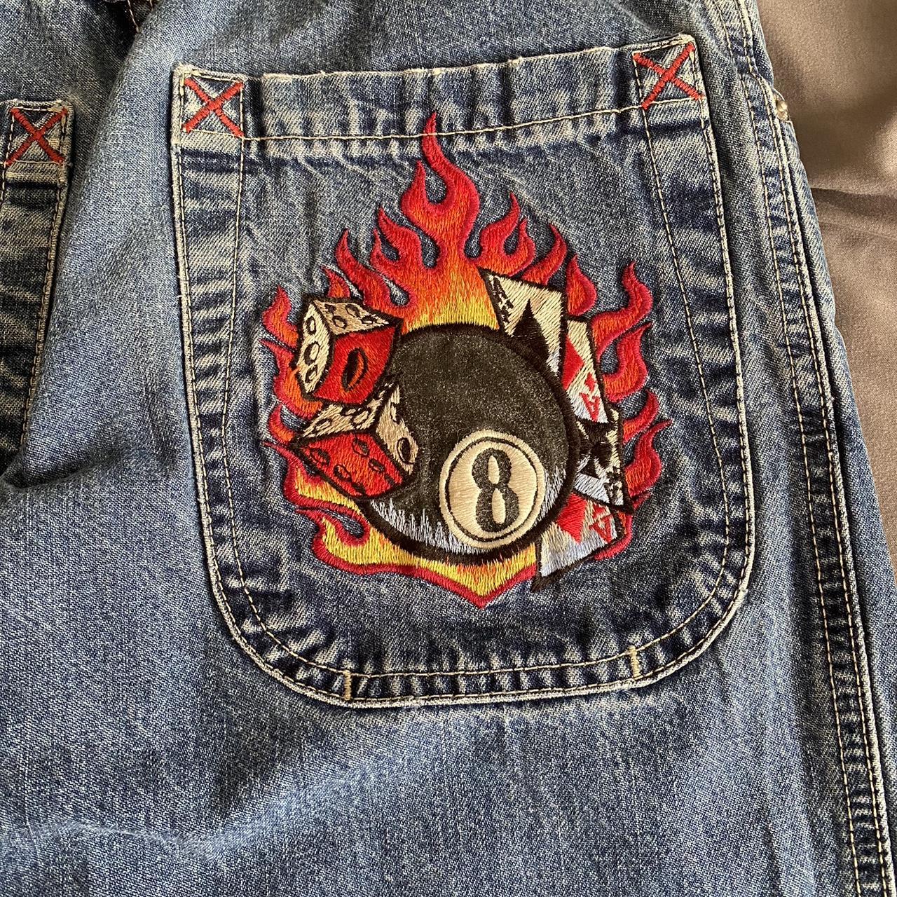 Vintage women’s JNCO grail Crazy back pocket hit... - Depop