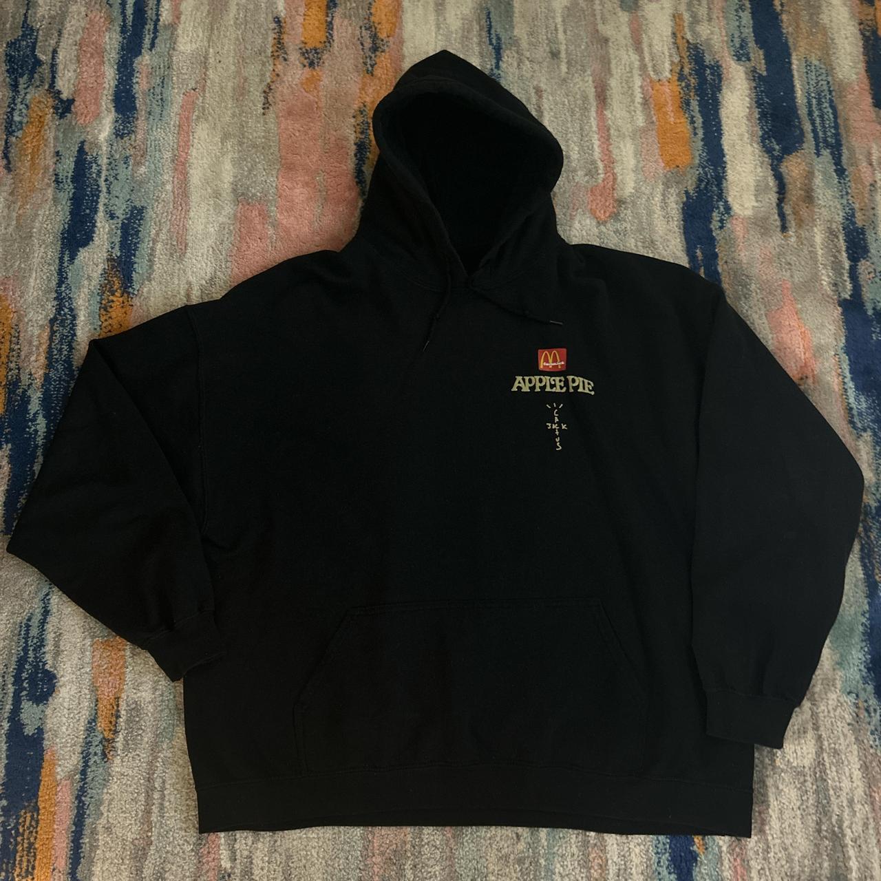 XL Travis Scott Cactus Jack x McDonald’s black... - Depop