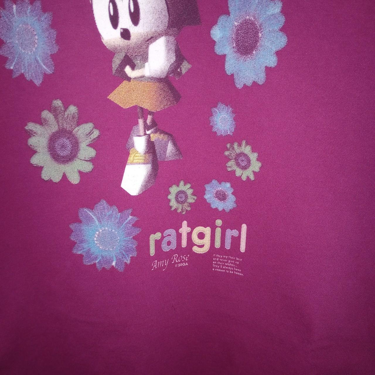 STRAY RATS AMY RATGIRL TEE Stray Rats x Sega collab... - Depop