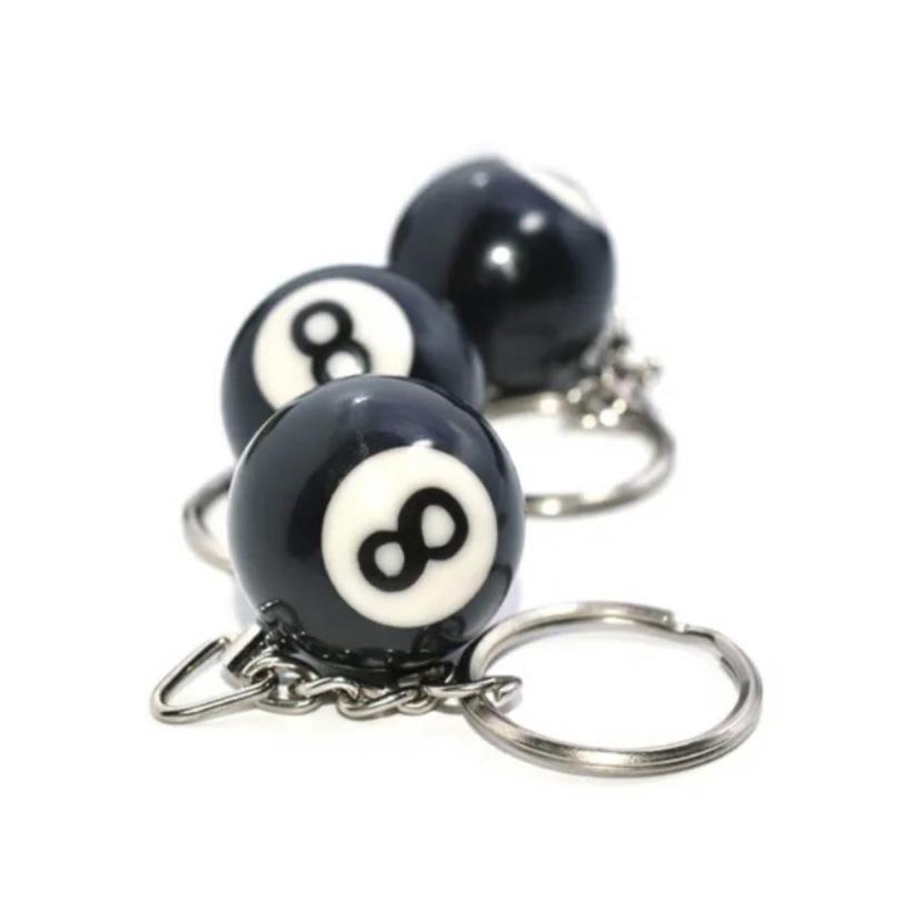 90s 8 Ball Keychain 🎱 Perfect for back to school... - Depop