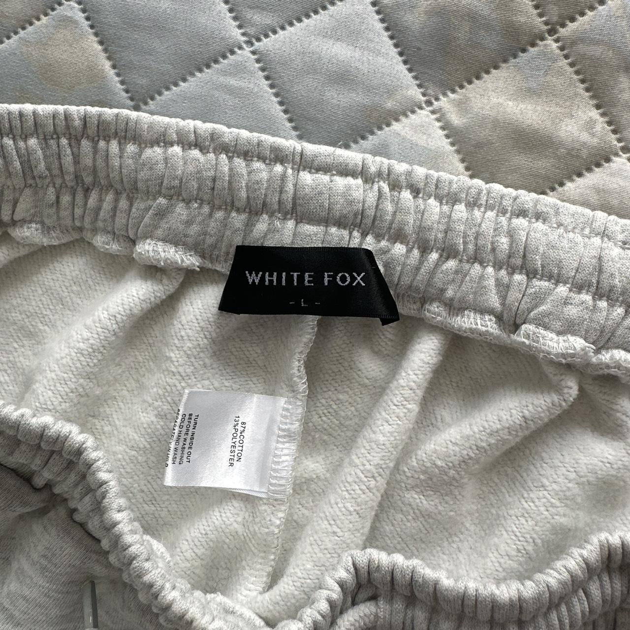 White Fox Not a Dream Women’s Sweatpants... - Depop