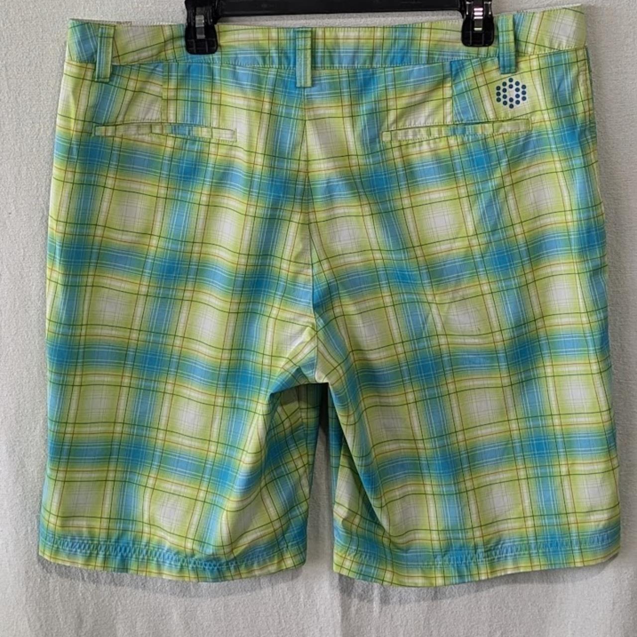 Puma plaid shorts store