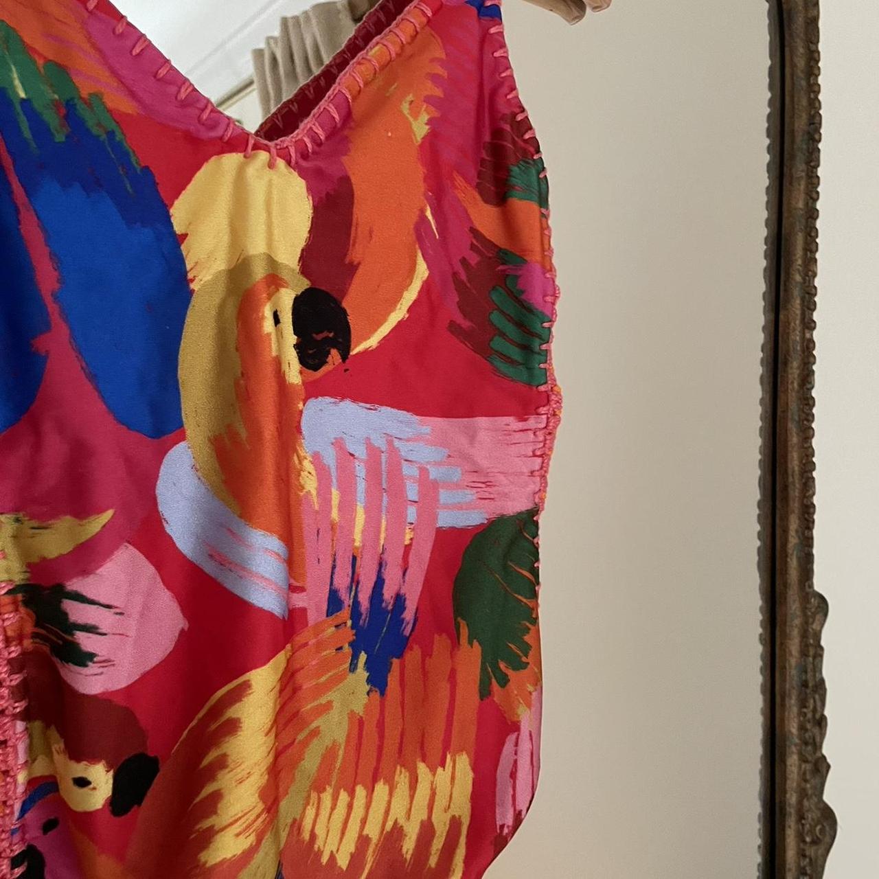 Farm Rio One Piece Swimsuit: Colorful “Medium” but... - Depop